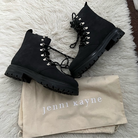 Jenni Kayne | Shoes | Jenni Kayne Oiled Leather Mountain Black Boot ...